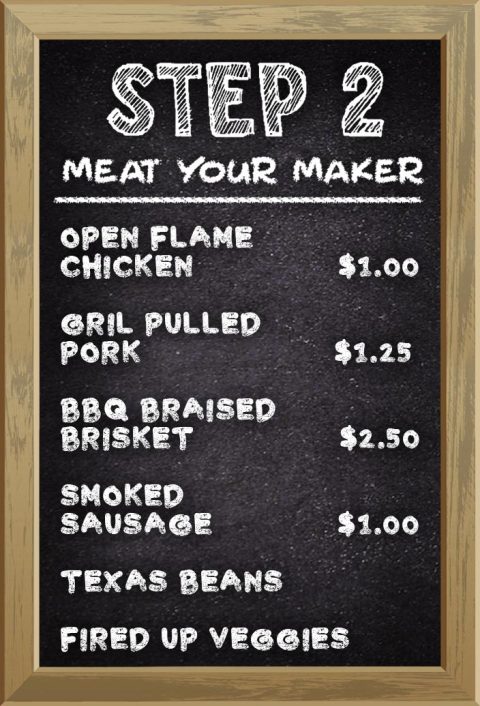 Menu | Gril Craft BBQ